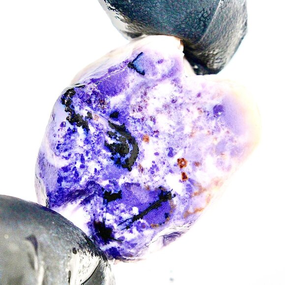 Accents | Rare Tiffany Stone Opal Fluorite Bertrandite Stone Rough Raw ...
